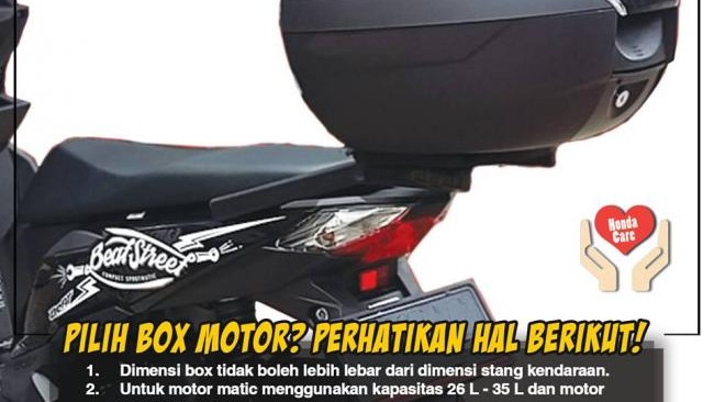 Honda Community - Pilih Box Motor ??? Perhatikan Hal Berikut